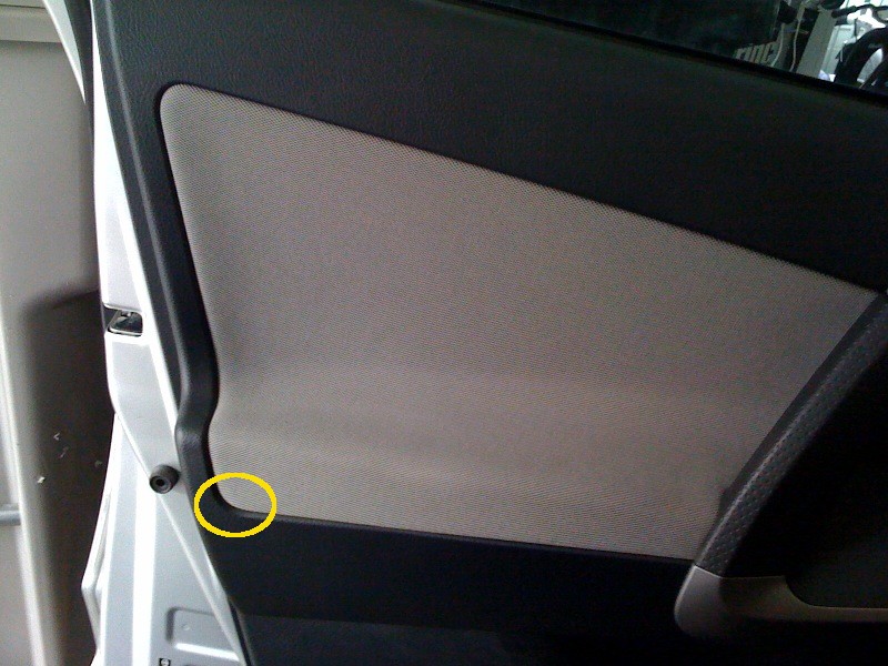 Driver door coming apart :( | Toyota RAV4 Forums